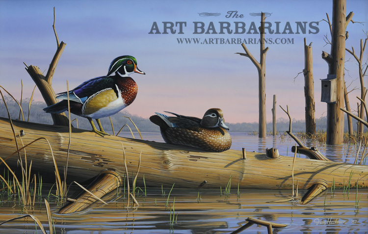Wildlife art prints plus original paintings with a wide selection from ...