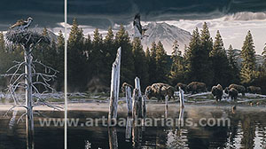 Wildlife art prints plus original paintings with a wide selection from ...