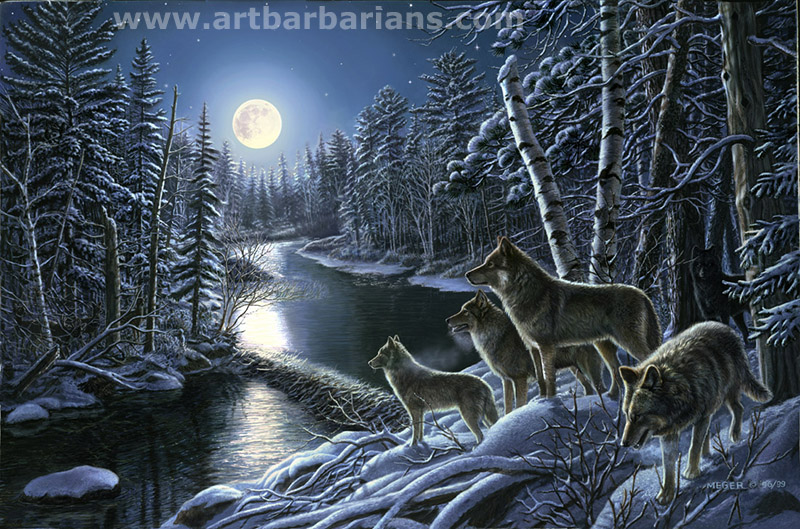 Wildlife art prints plus original paintings with a wide selection from ...
