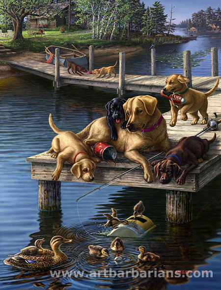 Wildlife art prints plus original paintings with a wide selection from ...