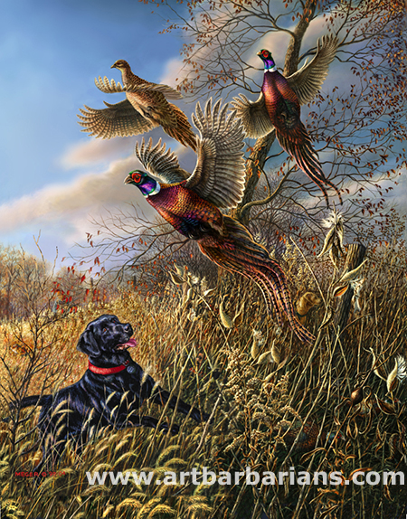 Wildlife art prints plus original paintings with a wide selection from ...