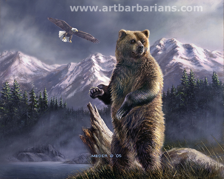 Wildlife art prints plus original paintings with a wide selection from ...