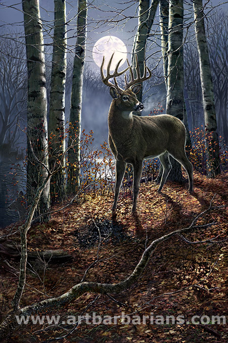 Wildlife art prints plus original paintings with a wide selection from ...