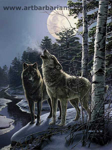 Wildlife art prints plus original paintings with a wide selection from ...