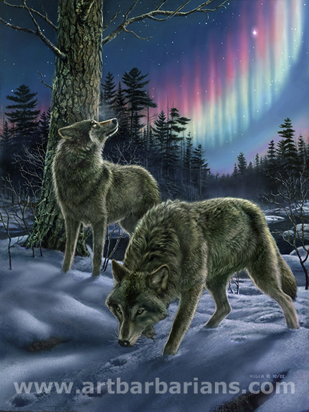 Wildlife art prints plus original paintings with a wide selection from ...