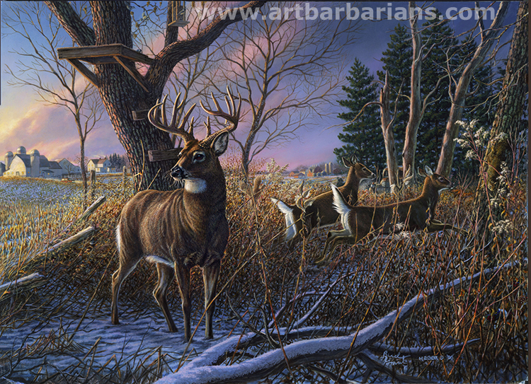Wildlife art prints plus original paintings with a wide selection from ...