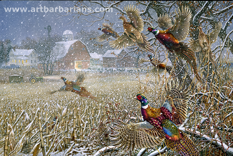 Wildlife art prints plus original paintings with a wide selection from ...