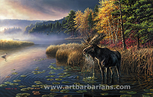 Wildlife art prints plus original paintings with a wide selection from ...