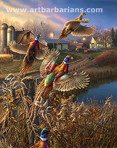 Wildlife art prints plus original paintings with a wide selection from ...