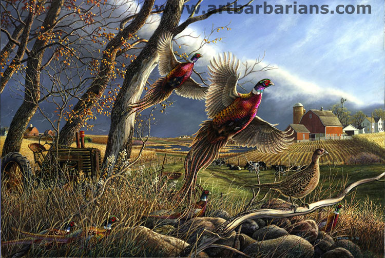Wildlife art prints plus original paintings with a wide selection from ...