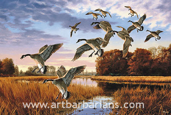 Wildlife art prints plus original paintings with a wide selection from ...