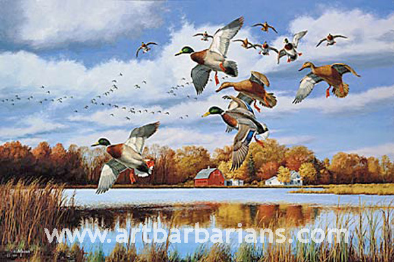 Wildlife art prints plus original paintings with a wide selection from ...