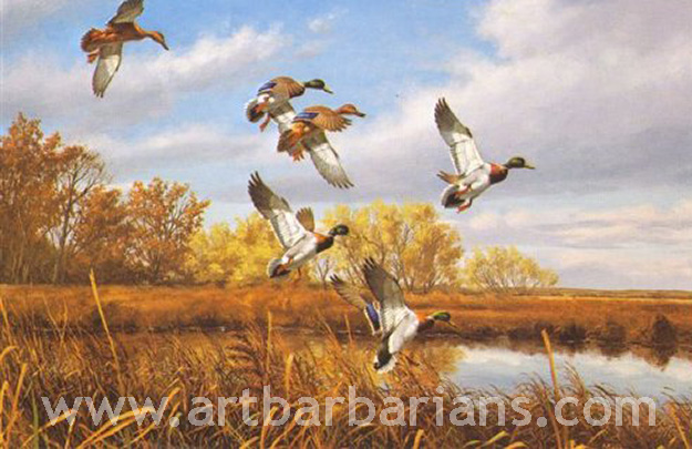 Wildlife art prints plus original paintings with a wide selection from ...