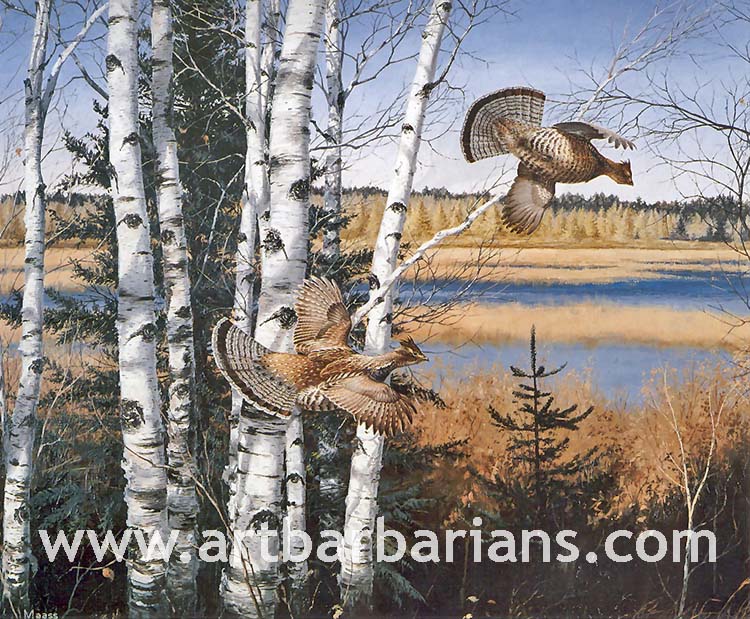 Wildlife art prints plus original paintings with a wide selection from ...
