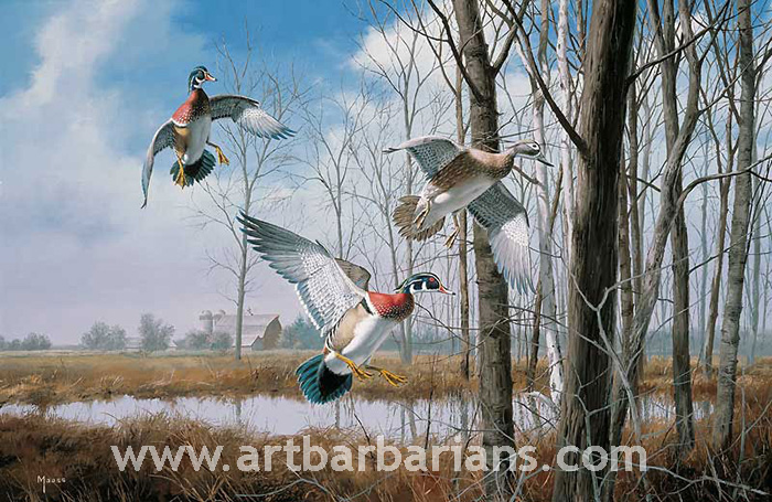 Wildlife art prints plus original paintings with a wide selection from ...