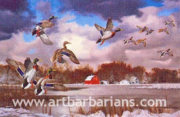 Wildlife art prints plus original paintings with a wide selection from ...