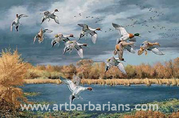 Wildlife art prints plus original paintings with a wide selection from ...