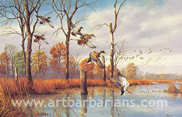 Wildlife art prints plus original paintings with a wide selection from ...