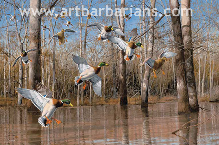 Wildlife art prints plus original paintings with a wide selection from ...