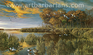 Wildlife art prints plus original paintings with a wide selection from ...