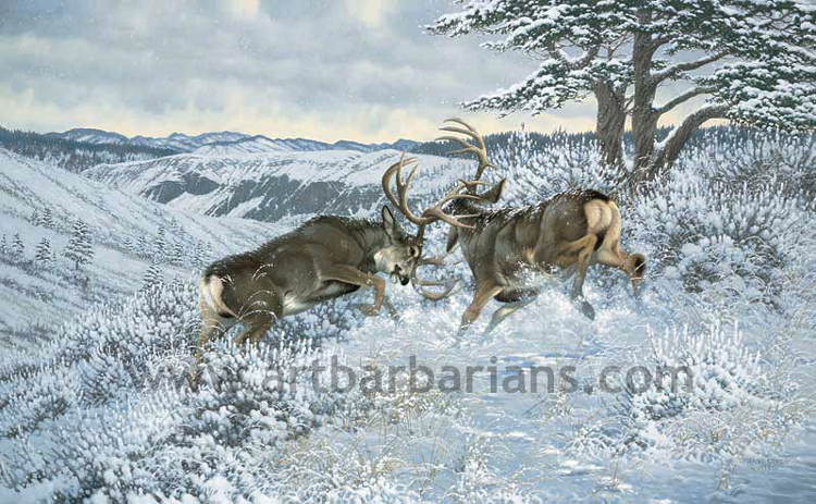 Wildlife art prints plus original paintings with a wide selection from ...