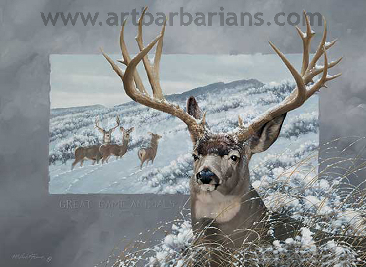 Wildlife art prints plus original paintings with a wide selection from ...